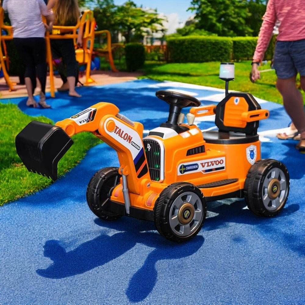 PATOYS | 12V Kids Excavator Battery Operated Ride-On JCB Truck (Model ...
