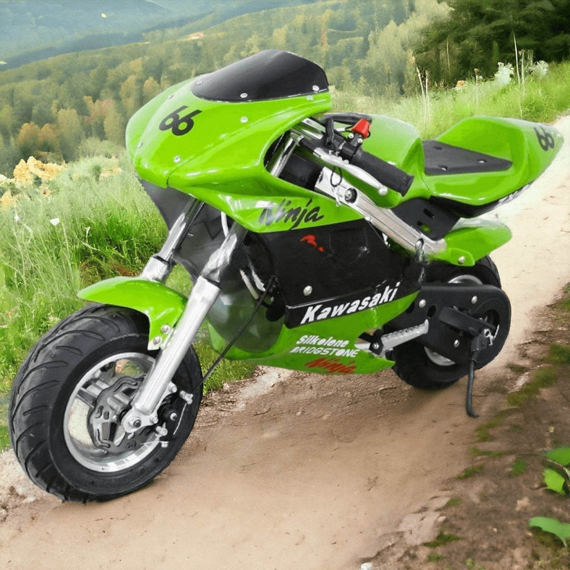 PATOYS | 49CC Kids Petrol Dirt Bike Pocket bike Mini Moto Racing Sports ...