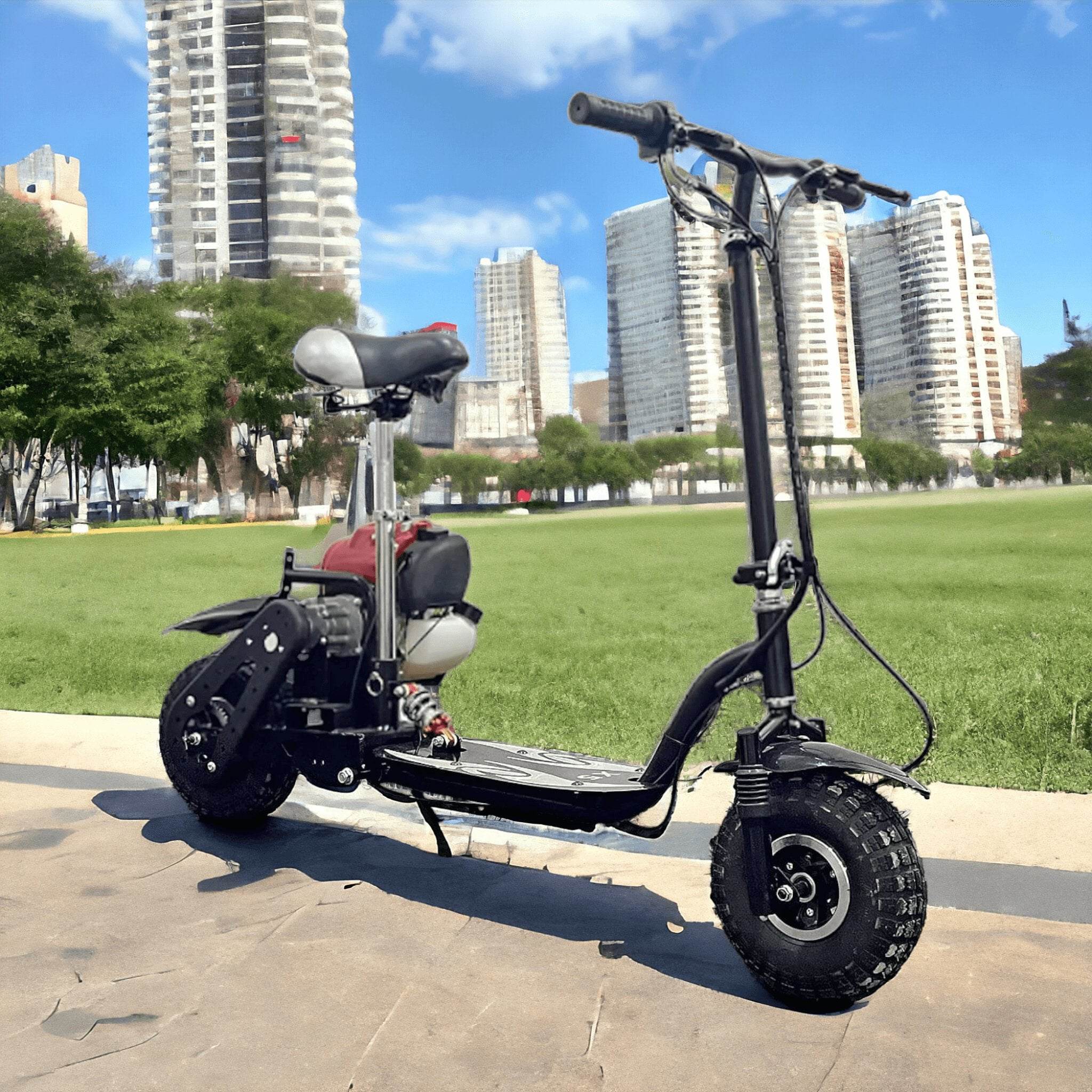 PATOYS | 49cc petrol Go Pad 4 strock foldeble scooter - PATOYS