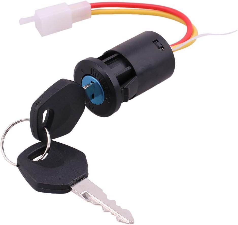 PATOYS 6V 12V Power Supply Key Switch Start Power Electric Door Lock Accessory for Children Electric Ride on Toys PATOYS