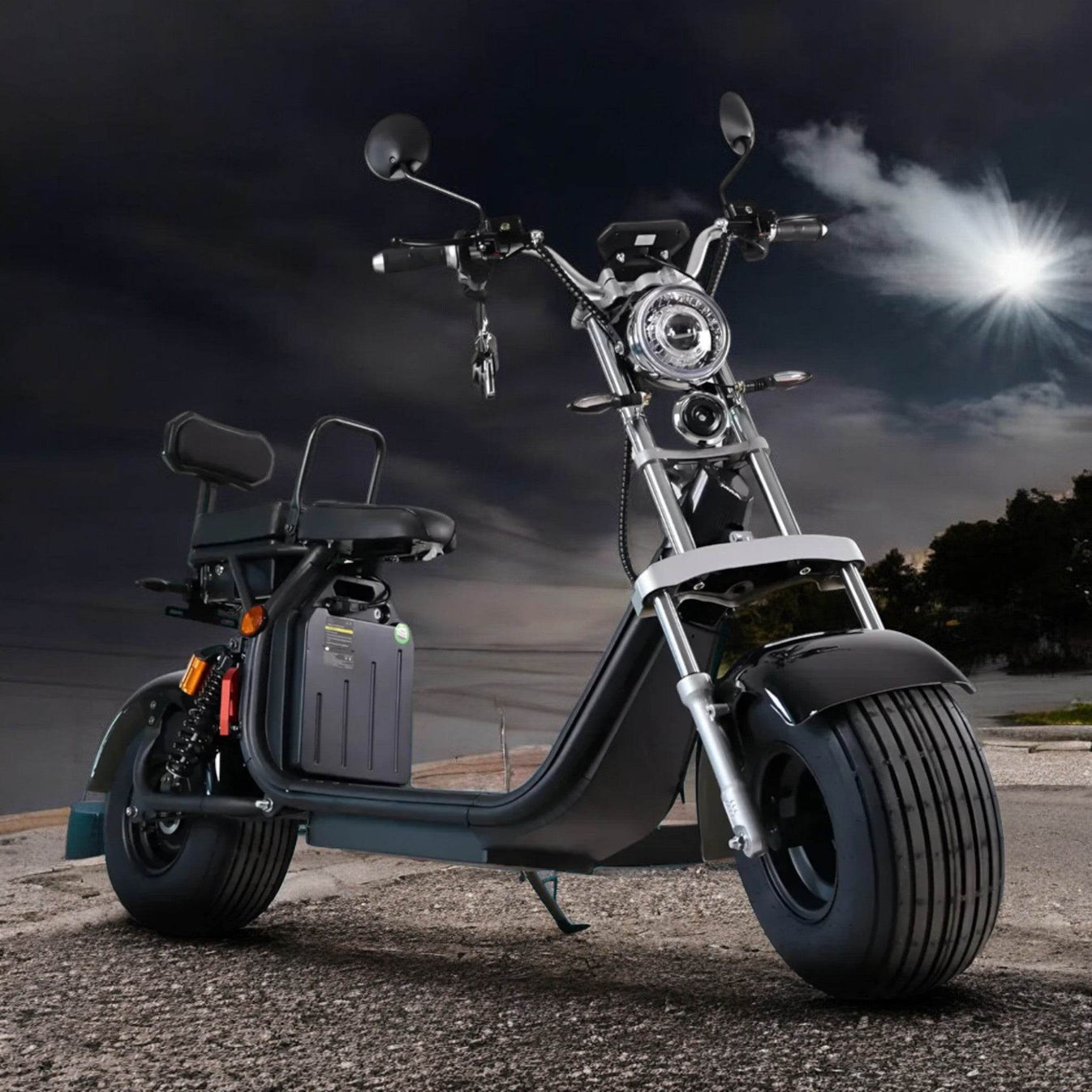PATOYS City Coco Electric Scooter | 60V 12Ah | 35 km/h | 200 kg Load ...