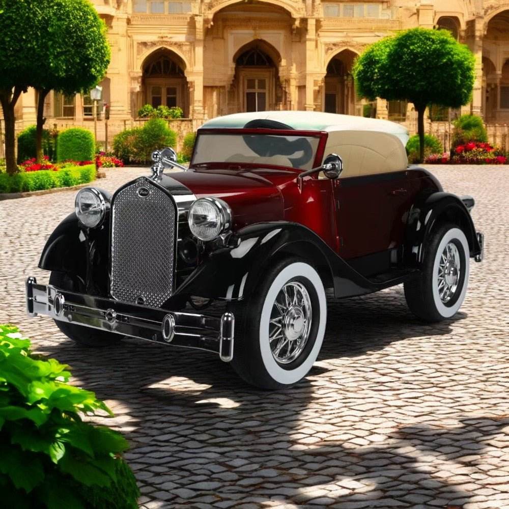 PATOYS | Rolls Royce Vintage Style Kids 12V Car 4x4 Ride-Ons Car - PATOYS